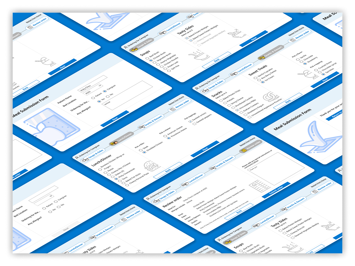 Pediatric Menu Power App by Vicky Chou on Dribbble
