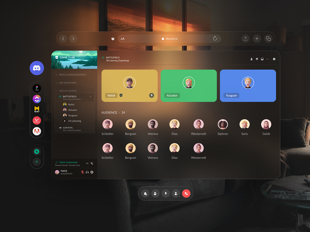 Browse thousands of Discord UI images for design inspiration | Dribbble