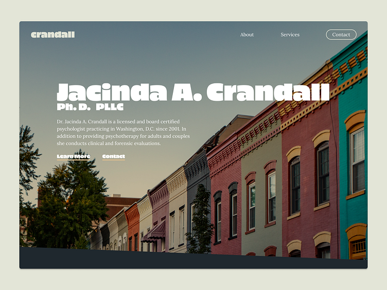 Therapist Branding & Homepage | Option 2 by Livia Nelson on Dribbble