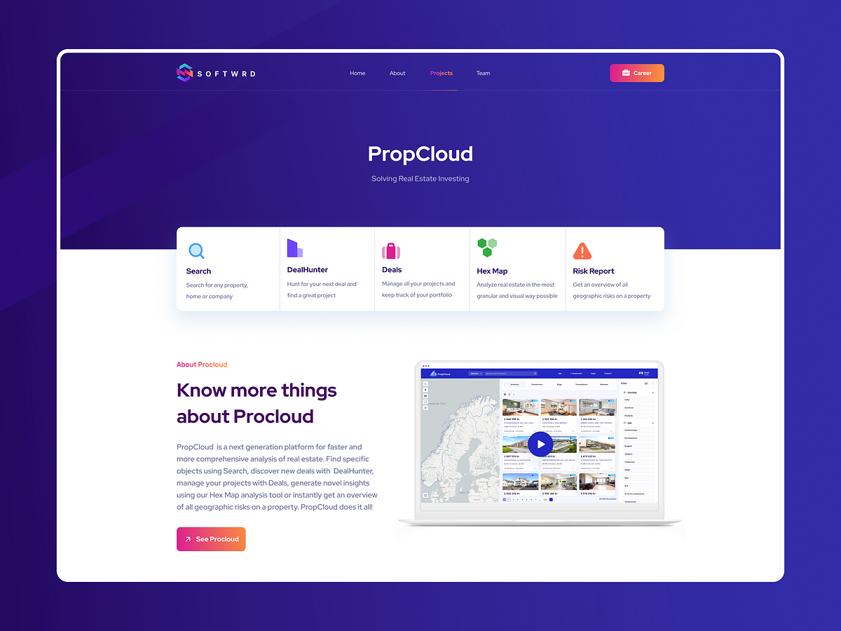 Project Page designs, themes, templates and downloadable graphic ...