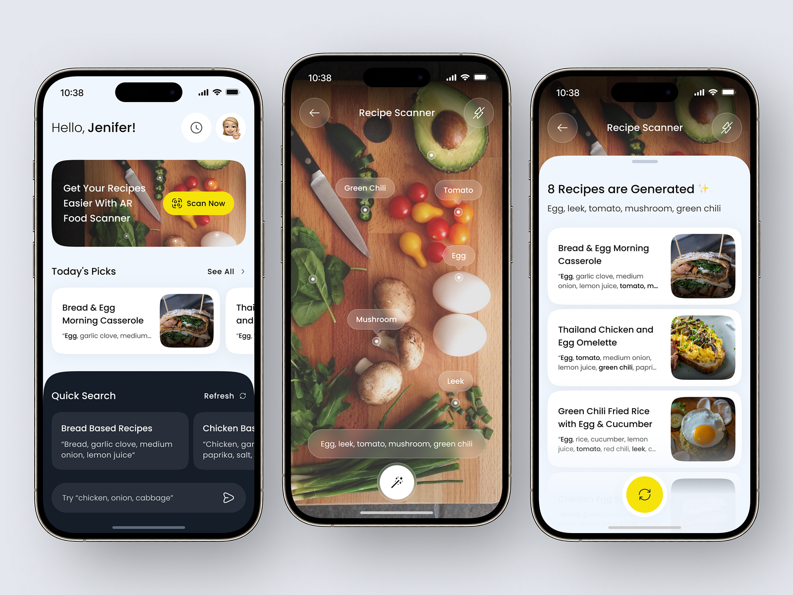 Cleomeal Ai Powered Recipe Generator By Raafi G For Nija Works On Dribbble 