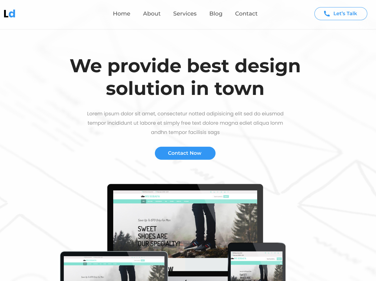 New Home Page Design For Web Agency by Hemant Lodhi on Dribbble