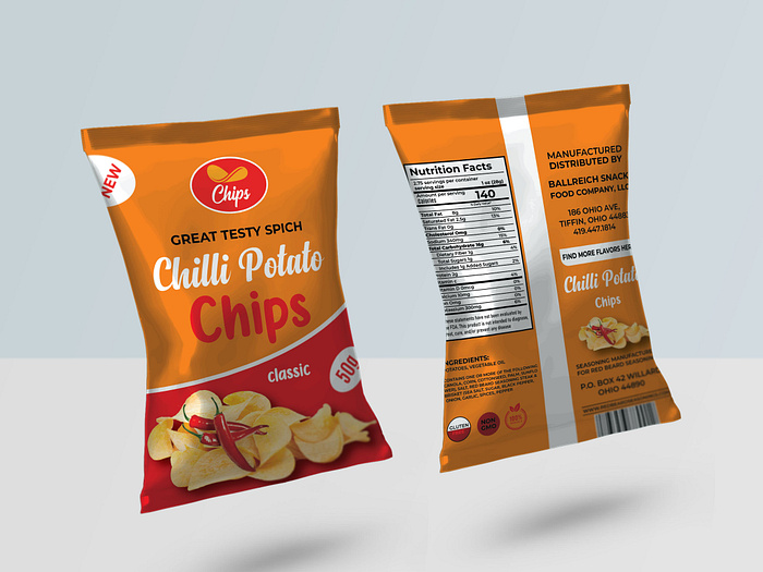 Chips Mockup designs, themes, templates and downloadable graphic ...