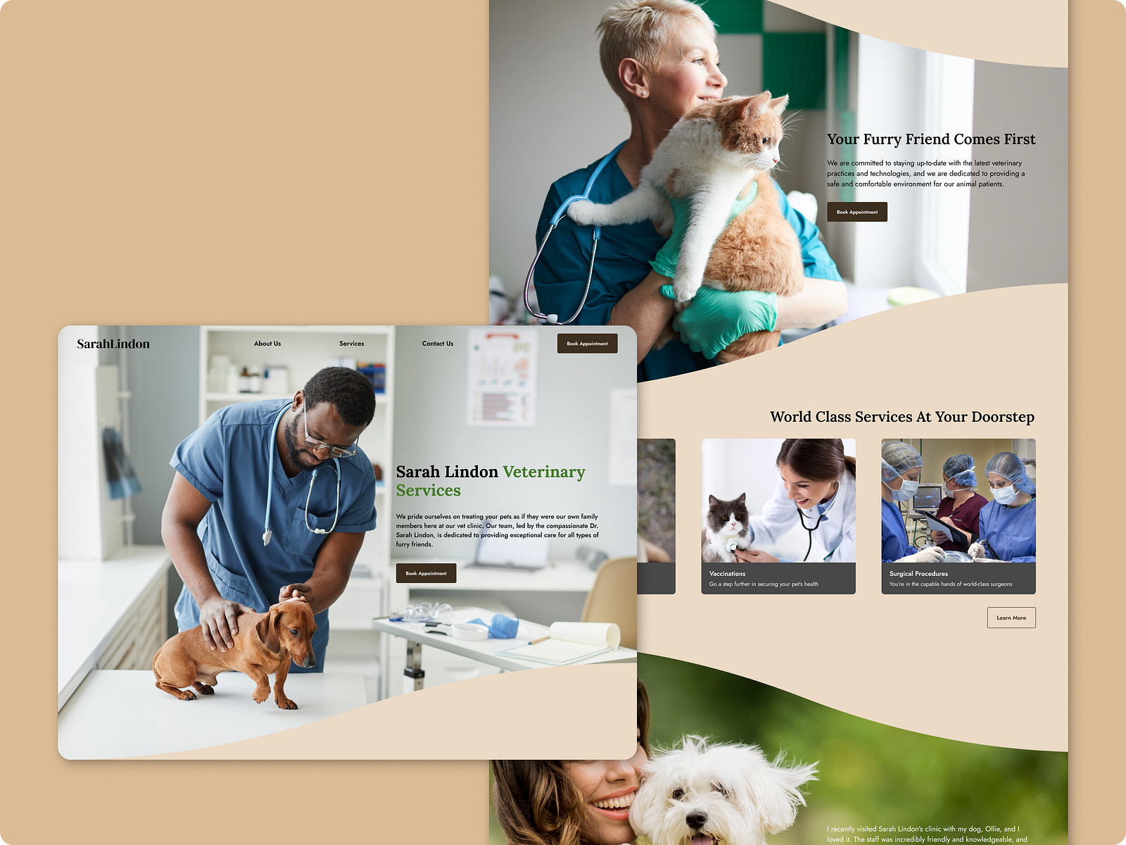 Sarah Lindon's Vet Clinic by Victor Nyagudi on Dribbble