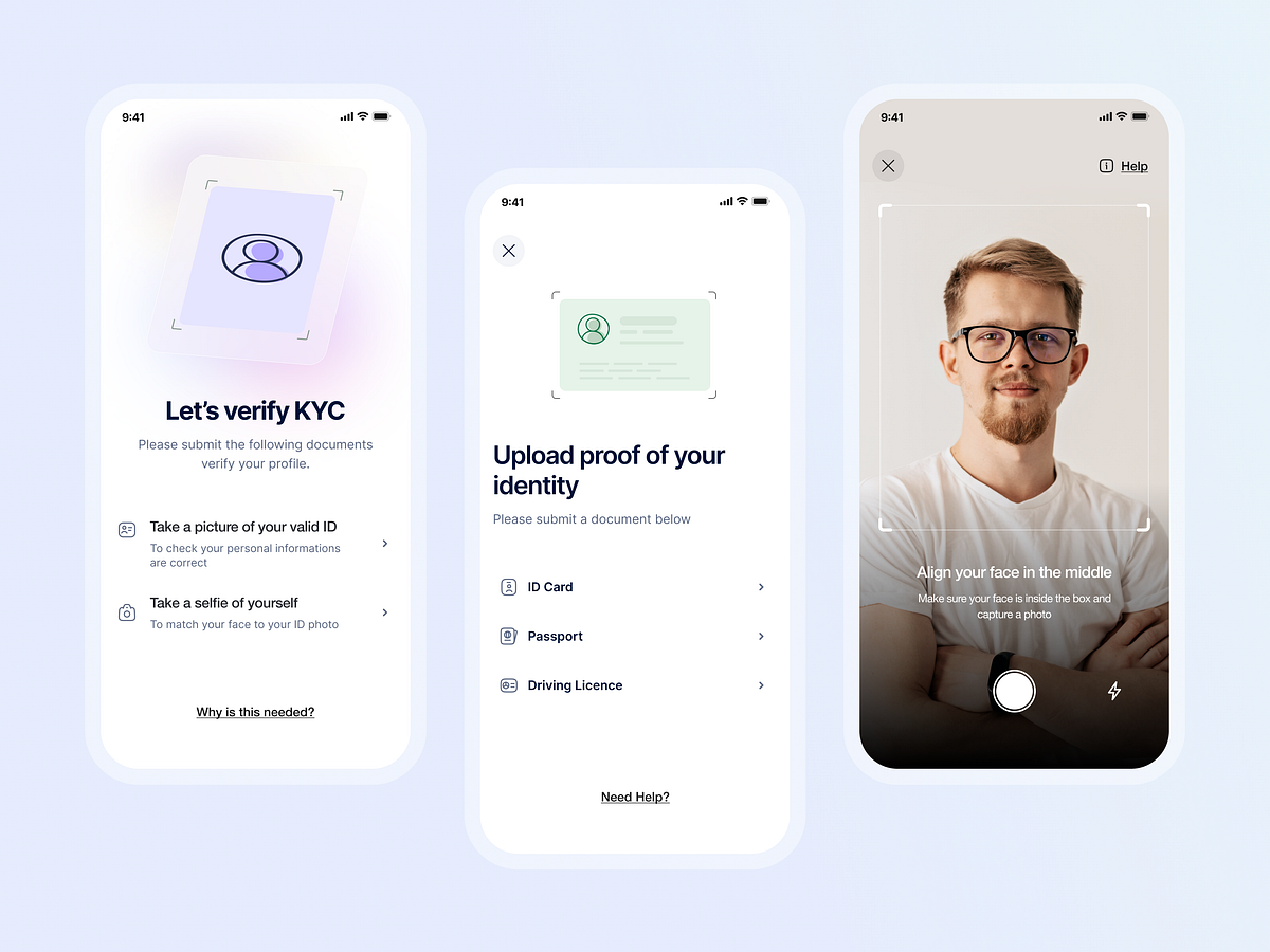 Kyc Verification Process By Josim Uddin On Dribbble