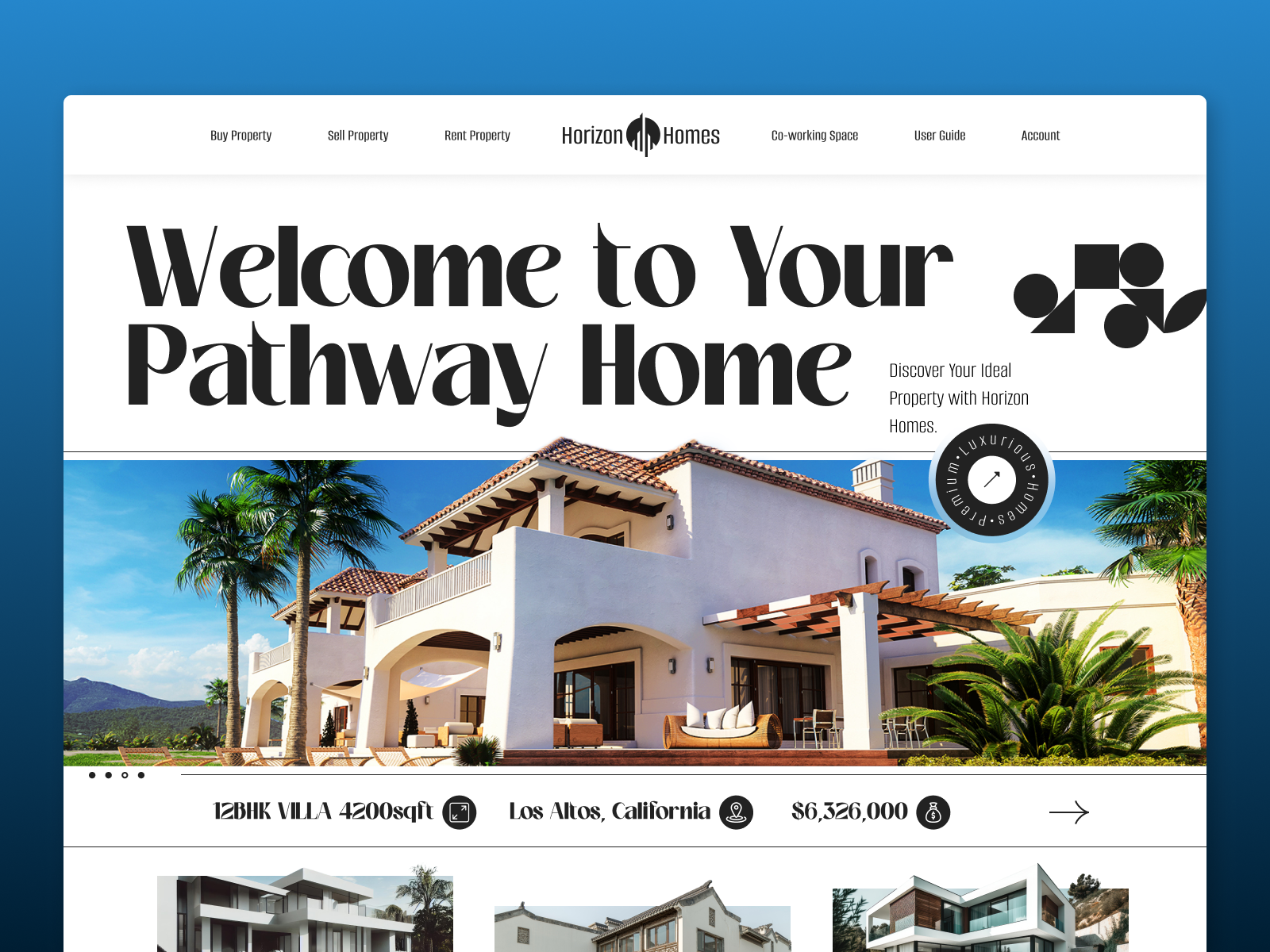 Real Estate Landing Page Ui By Vipul Kumar On Dribbble