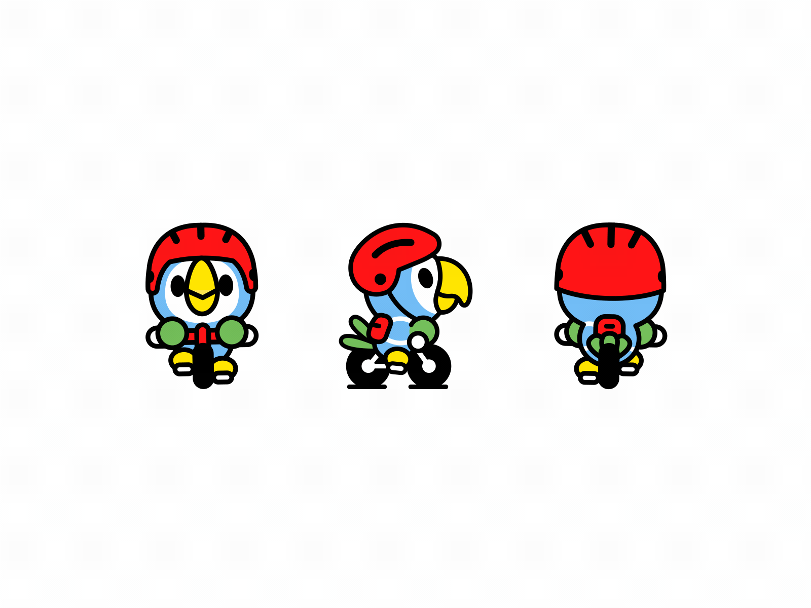 Woman Front Walk Cycle by BERG on Dribbble