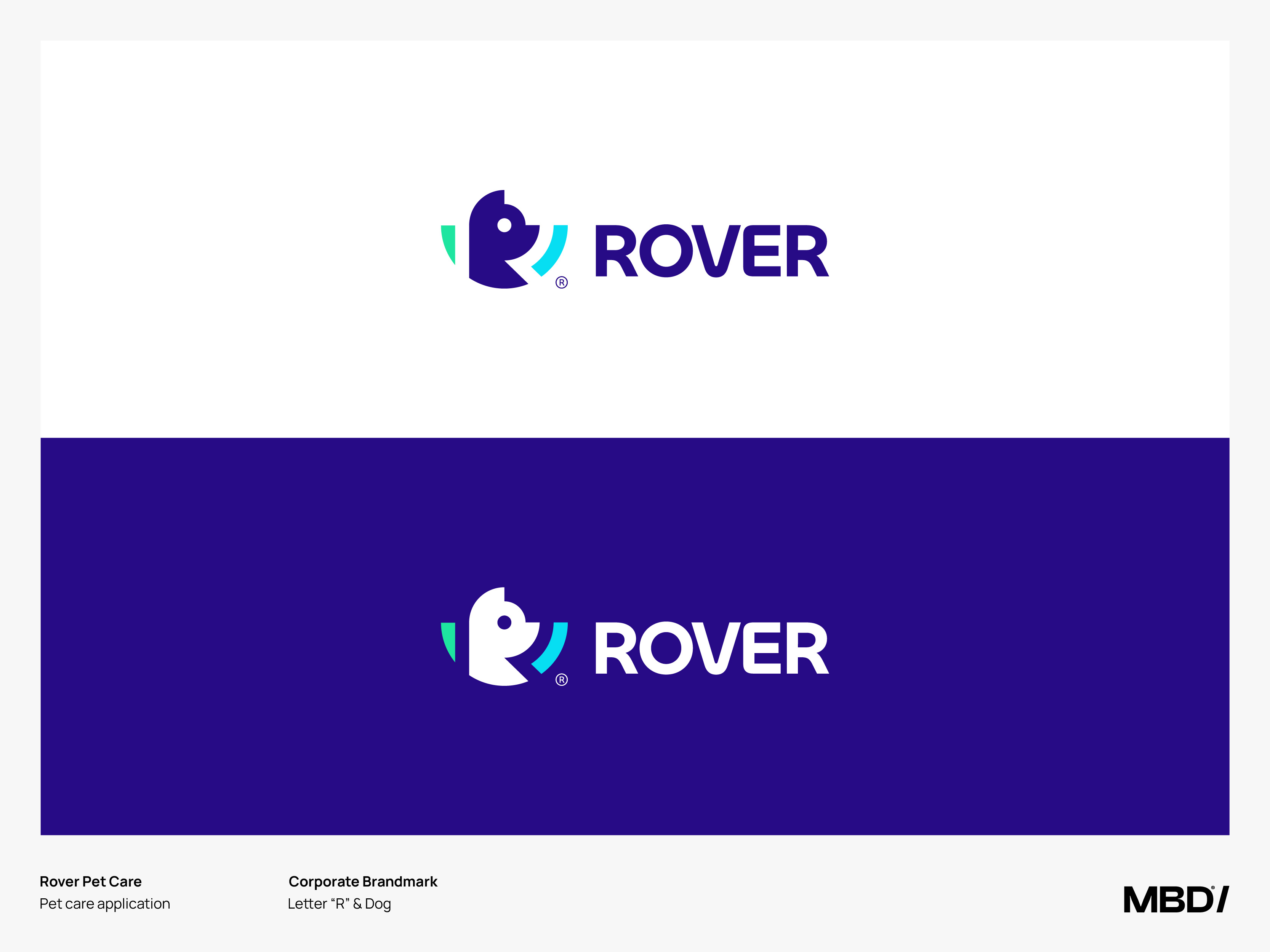 Rover Pet Care Logo & Identity by Mihir Bhavsar on Dribbble