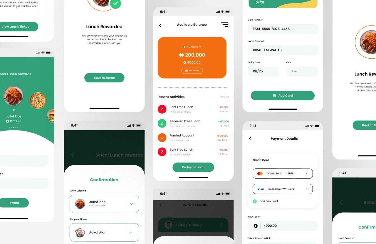 Reward App UI by Adkol Ibraheem on Dribbble