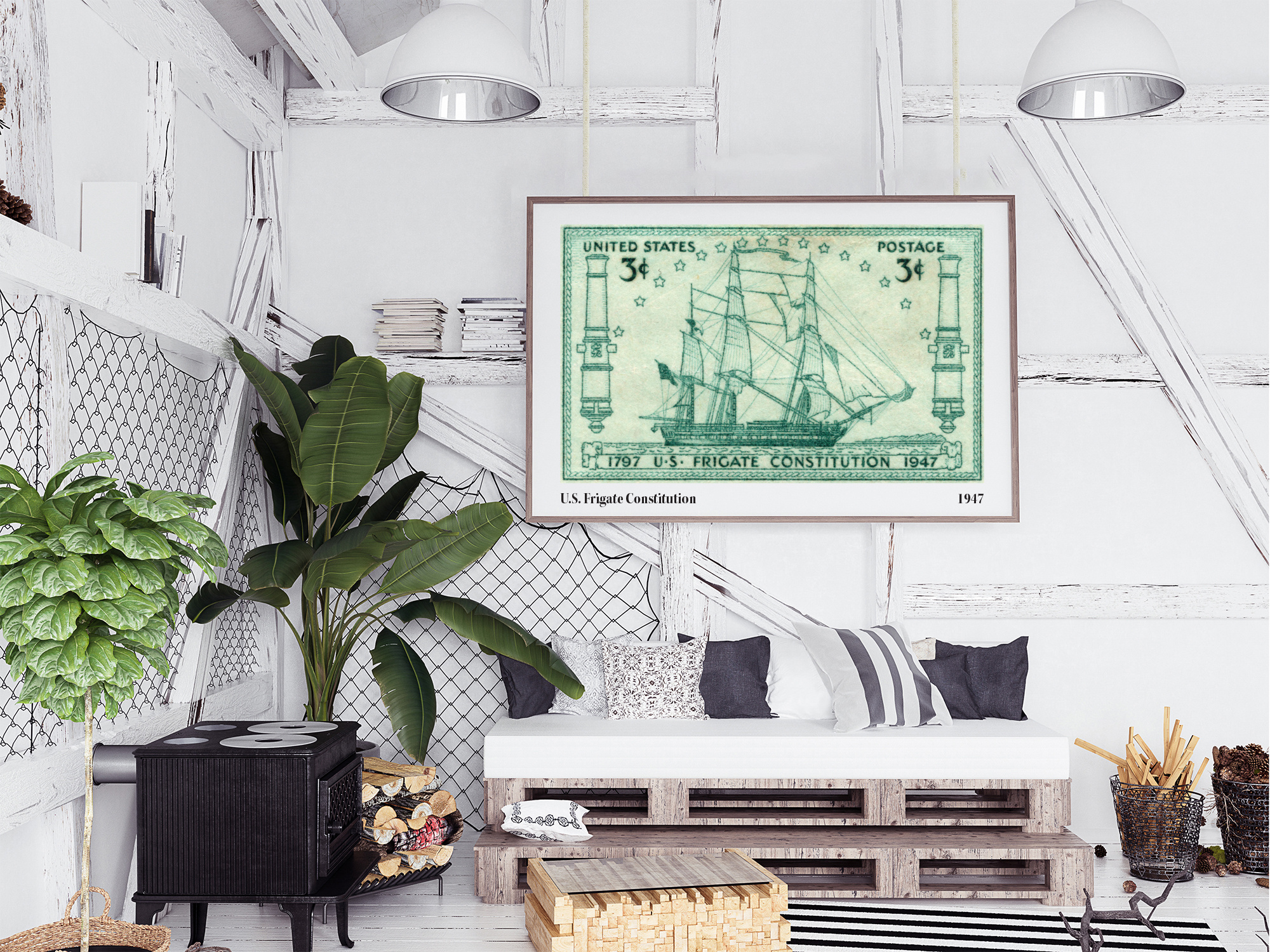 Postage Stamp Posters by Adam Margolis on Dribbble