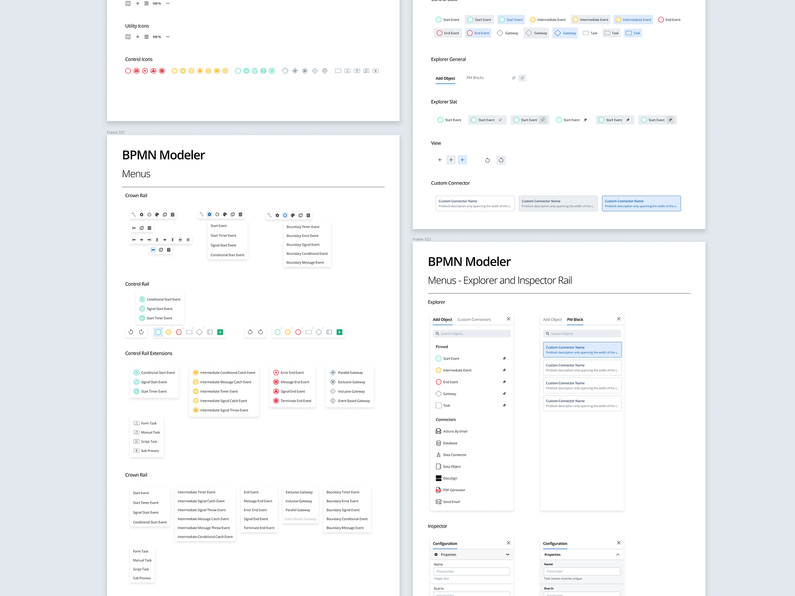 BPMN Canvas UI Kit by Hunter Van Lear on Dribbble BPMN Canvas UI Kit by Hunter Van Lear on Dribbble