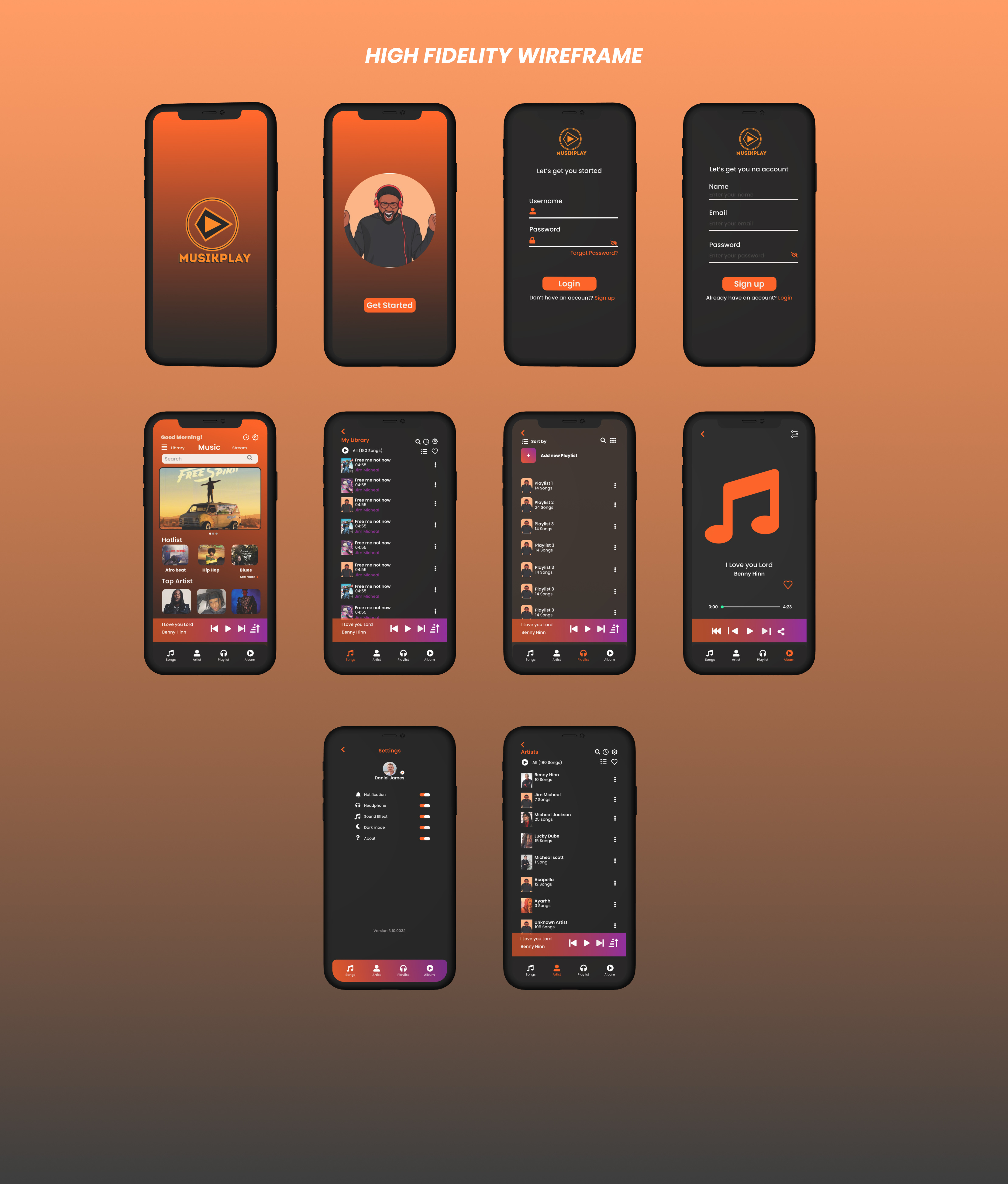 Music App Uiux Design By Goodluck Innocent On Dribbble 