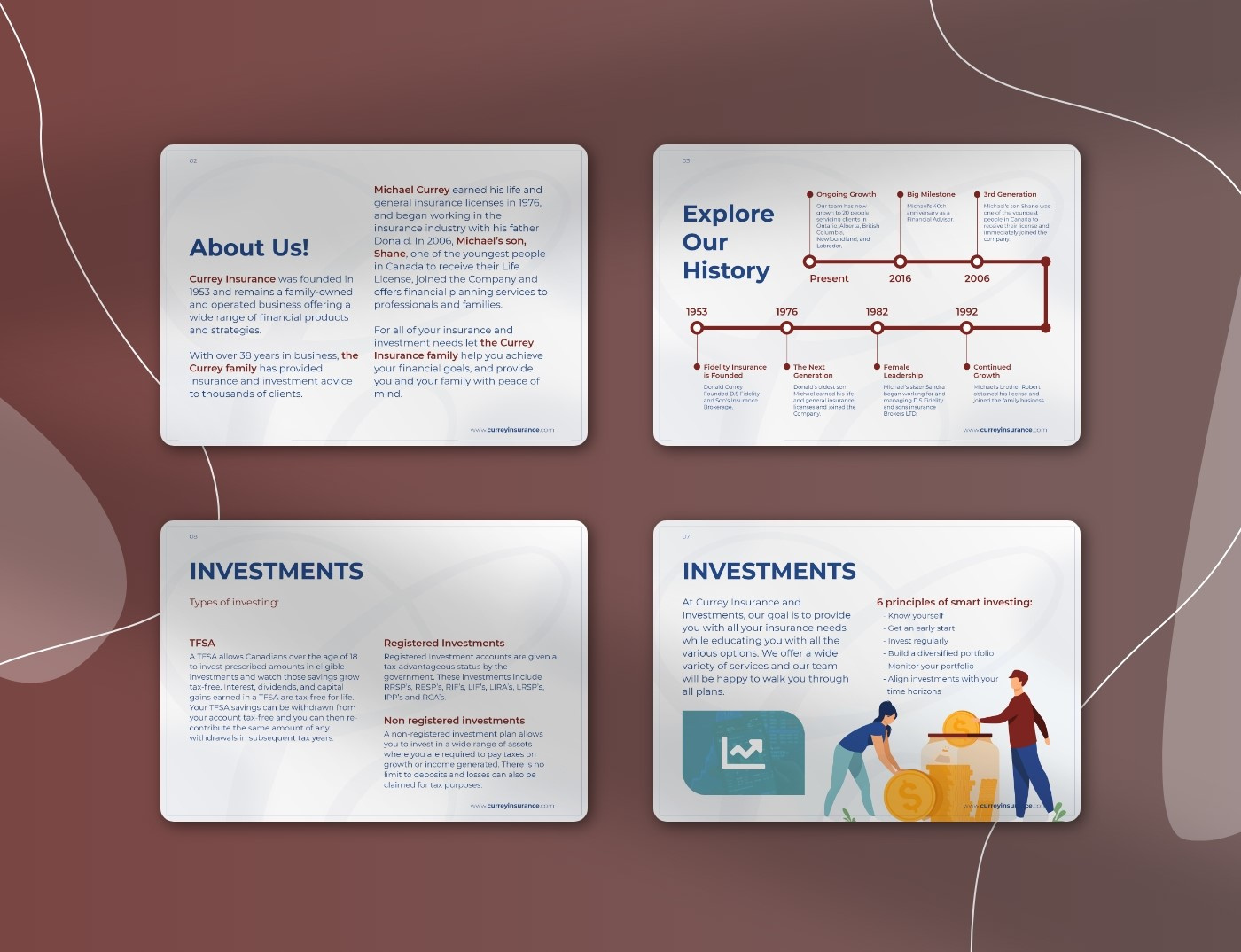 Fidelity Insurance: Pitch Deck by Mohamed A. on Dribbble