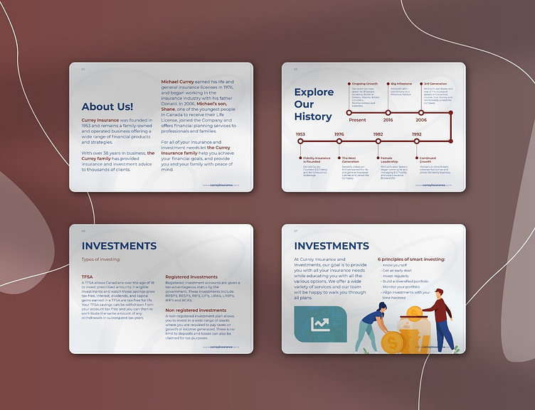 Fidelity Insurance: Pitch Deck by Mohamed A. on Dribbble