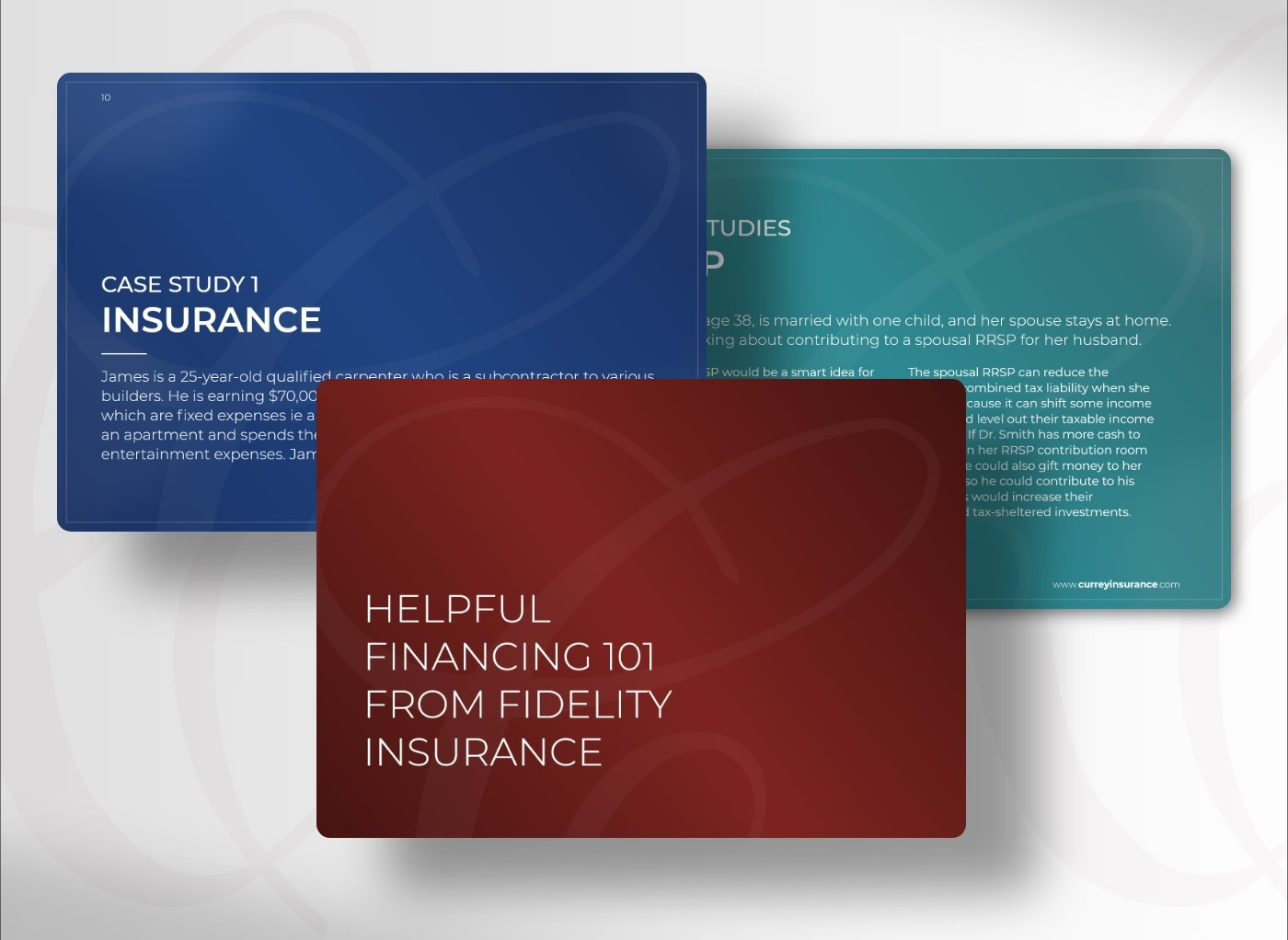 Fidelity Insurance: Pitch Deck by Mohamed A. on Dribbble