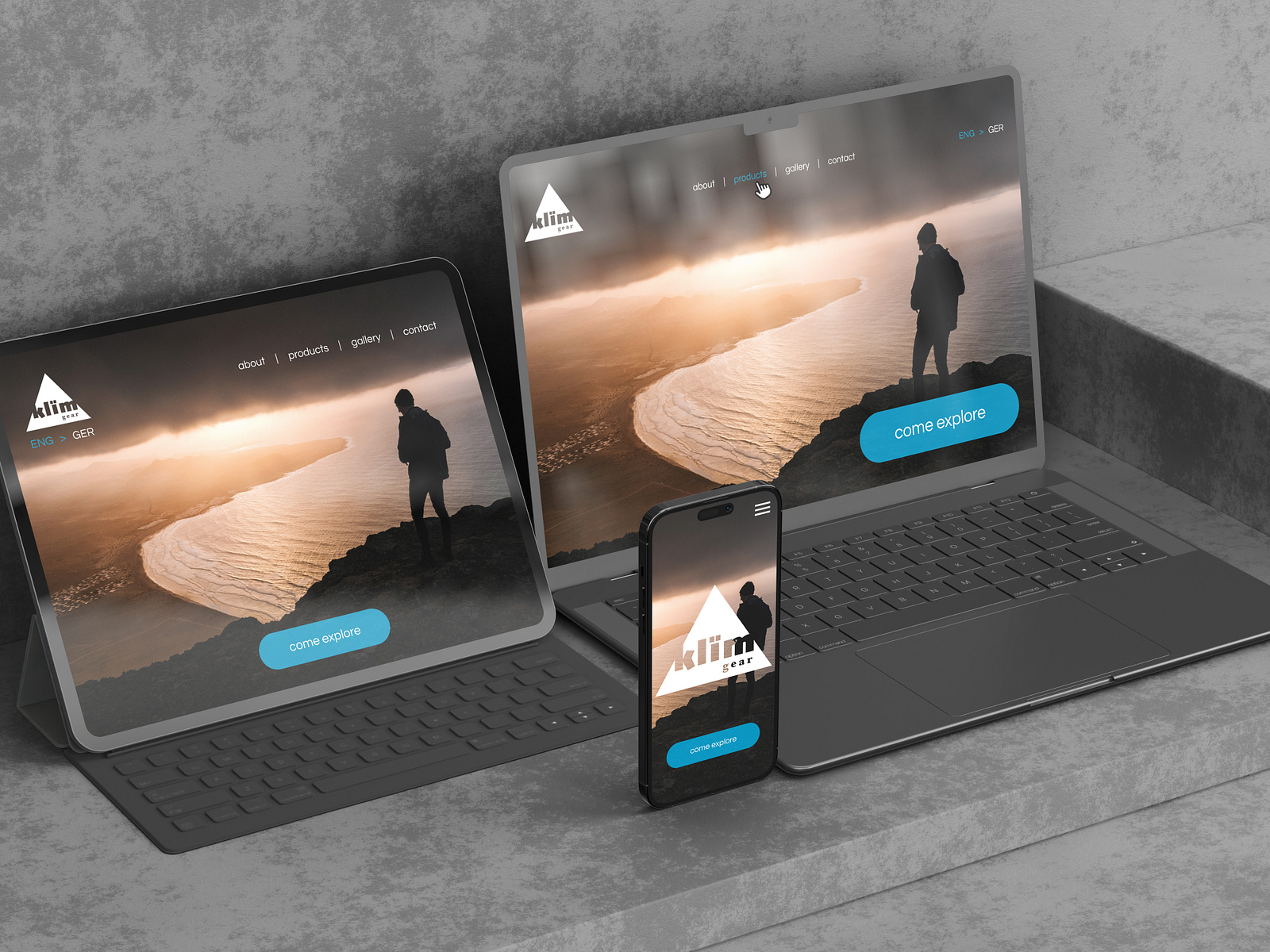 Daily UI Challenge Prompt #3: Landing Page by Dan Galansky on Dribbble