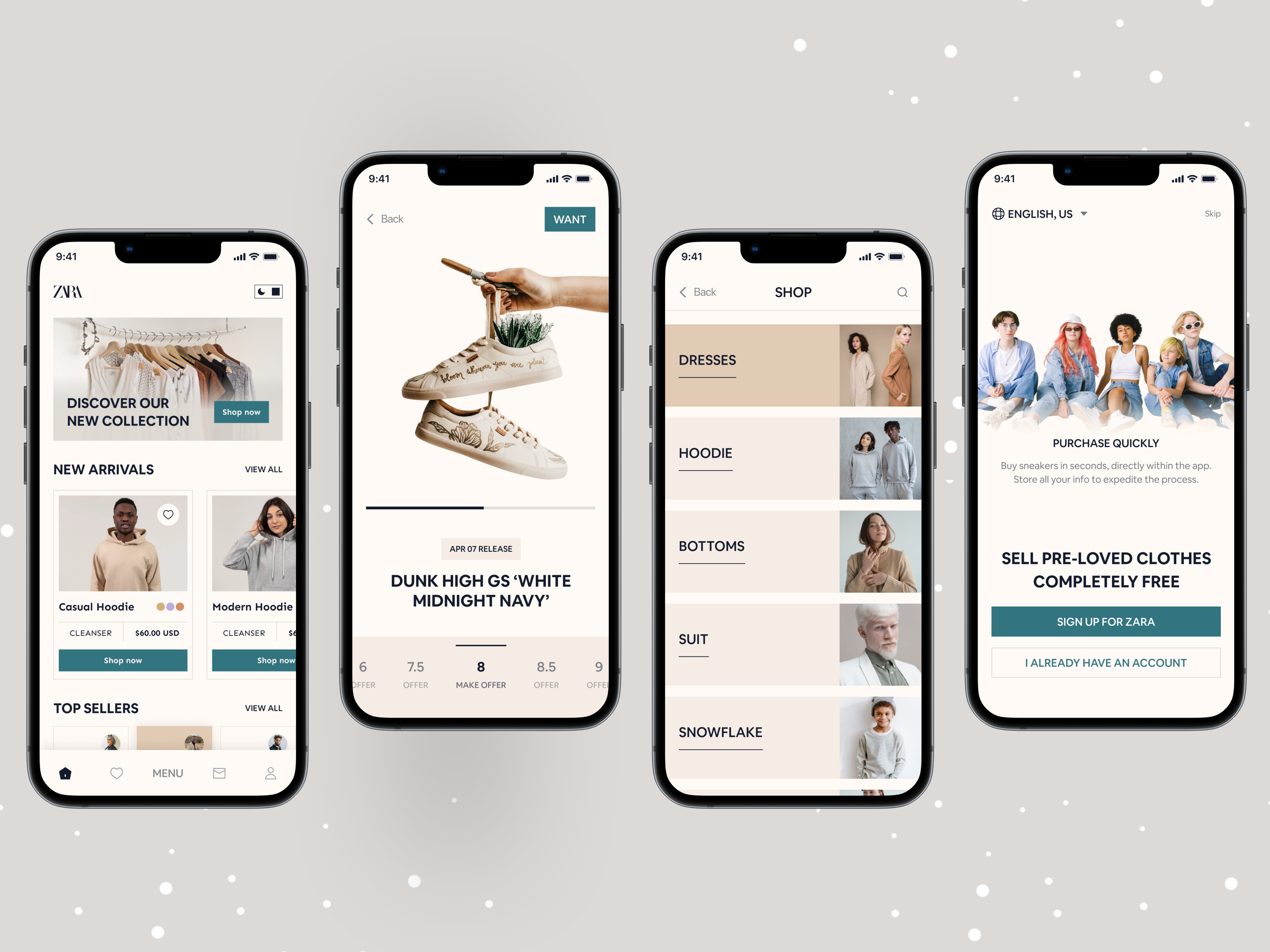 E-commerce App UI by Ofspace UX/UI on Dribbble