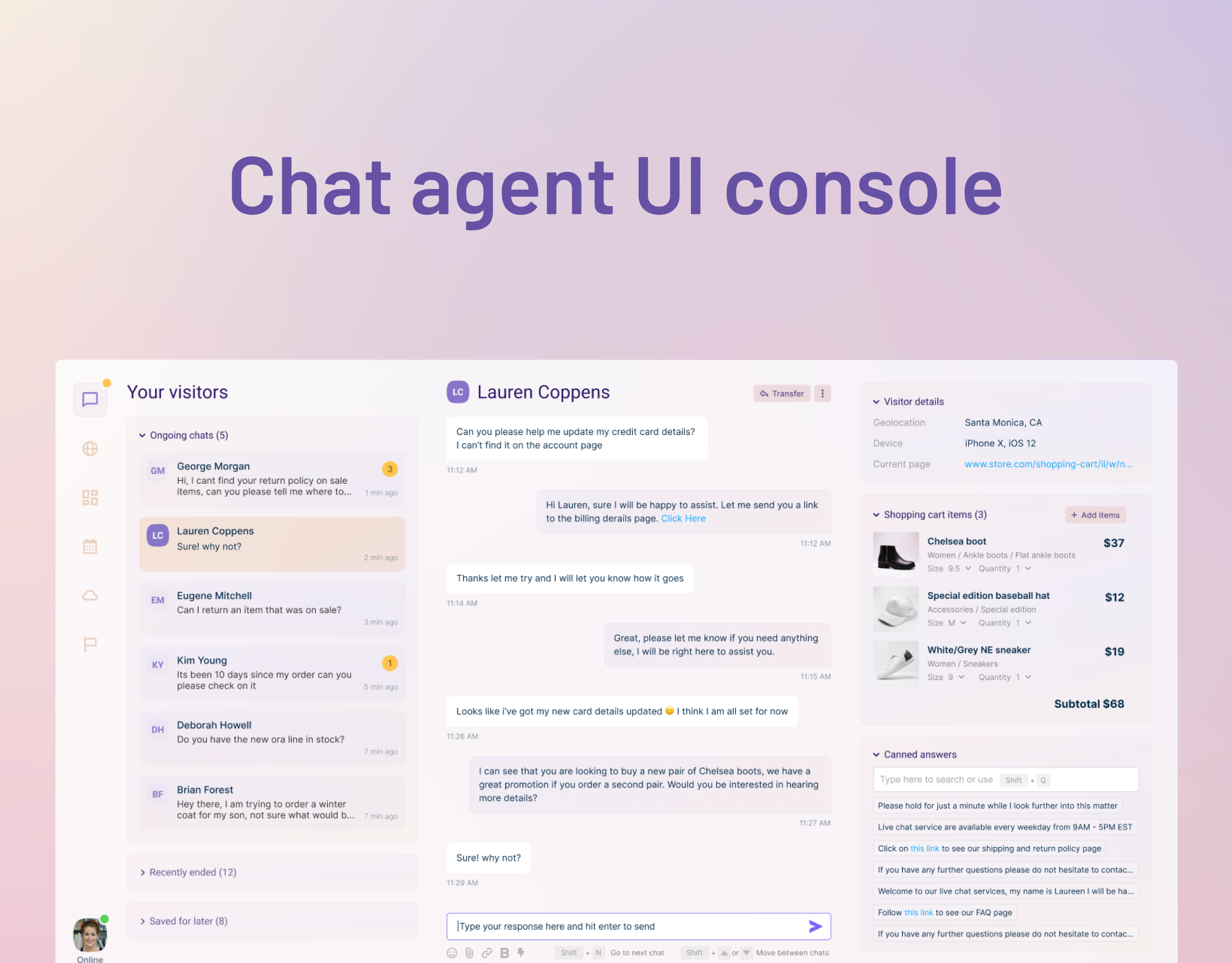Browse thousands of Console UI images for design inspiration | Dribbble