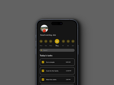 To-do list UI design #DailyUI by Shanmugaraj T on Dribbble
