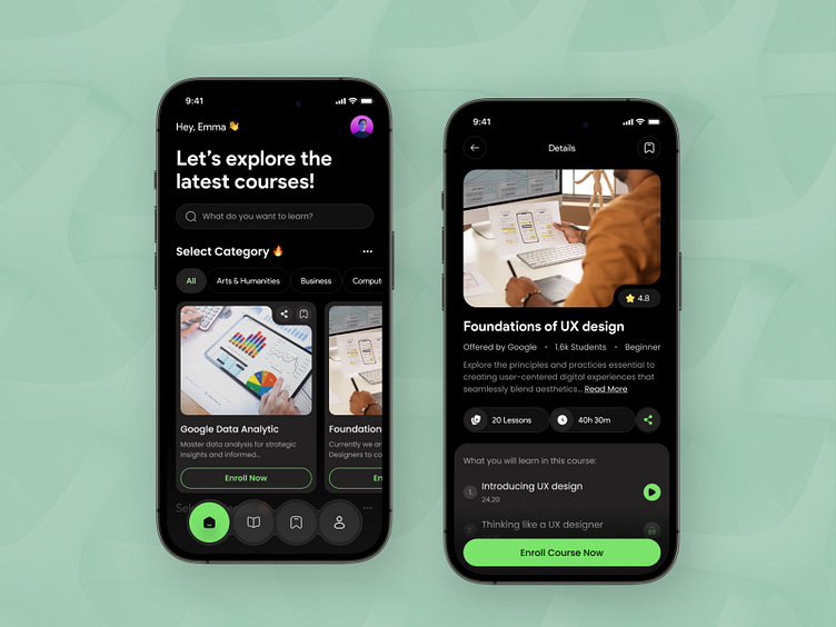 Coursera App Design By Mindinventory Ui Ux For Mindinventory On Dribbble