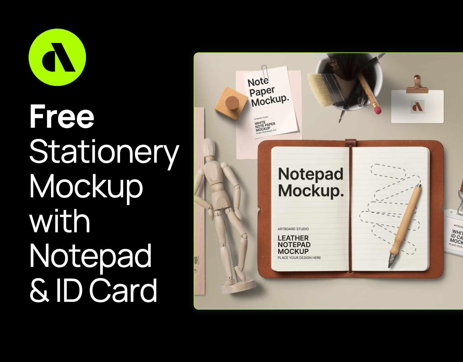 Notepad Mockup designs, themes, templates and downloadable graphic ...