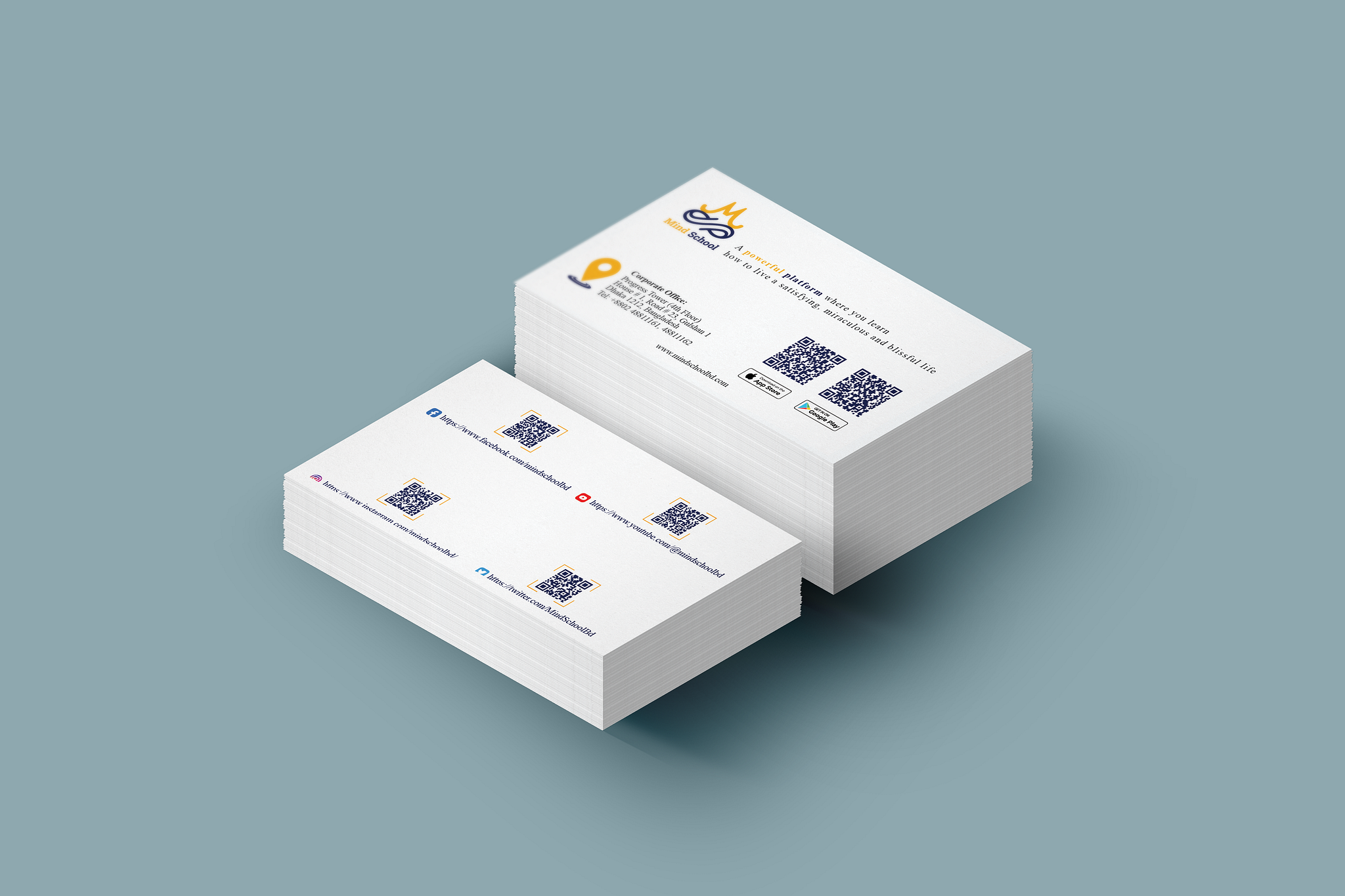 Visiting-card-design by Md. Kamrul Hasan on Dribbble
