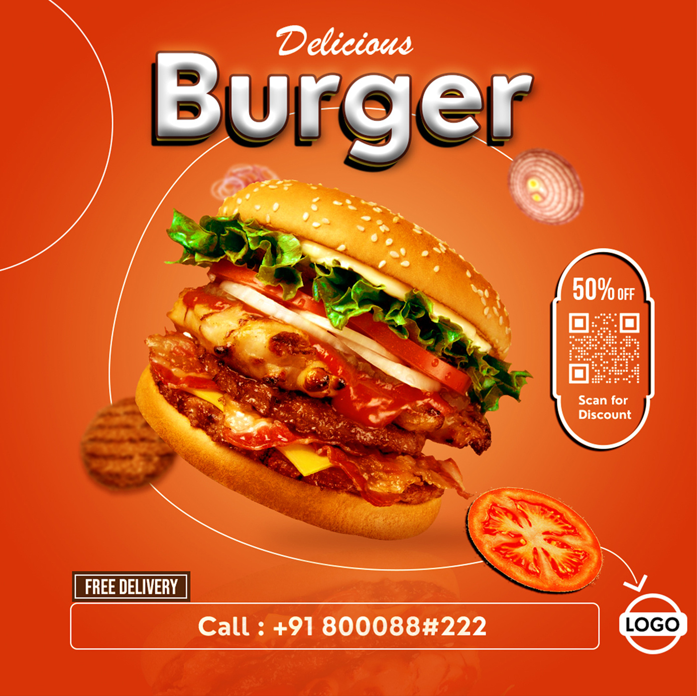 Burger King Food Poster Design | Food Poster Design by JBcodeapp on ...
