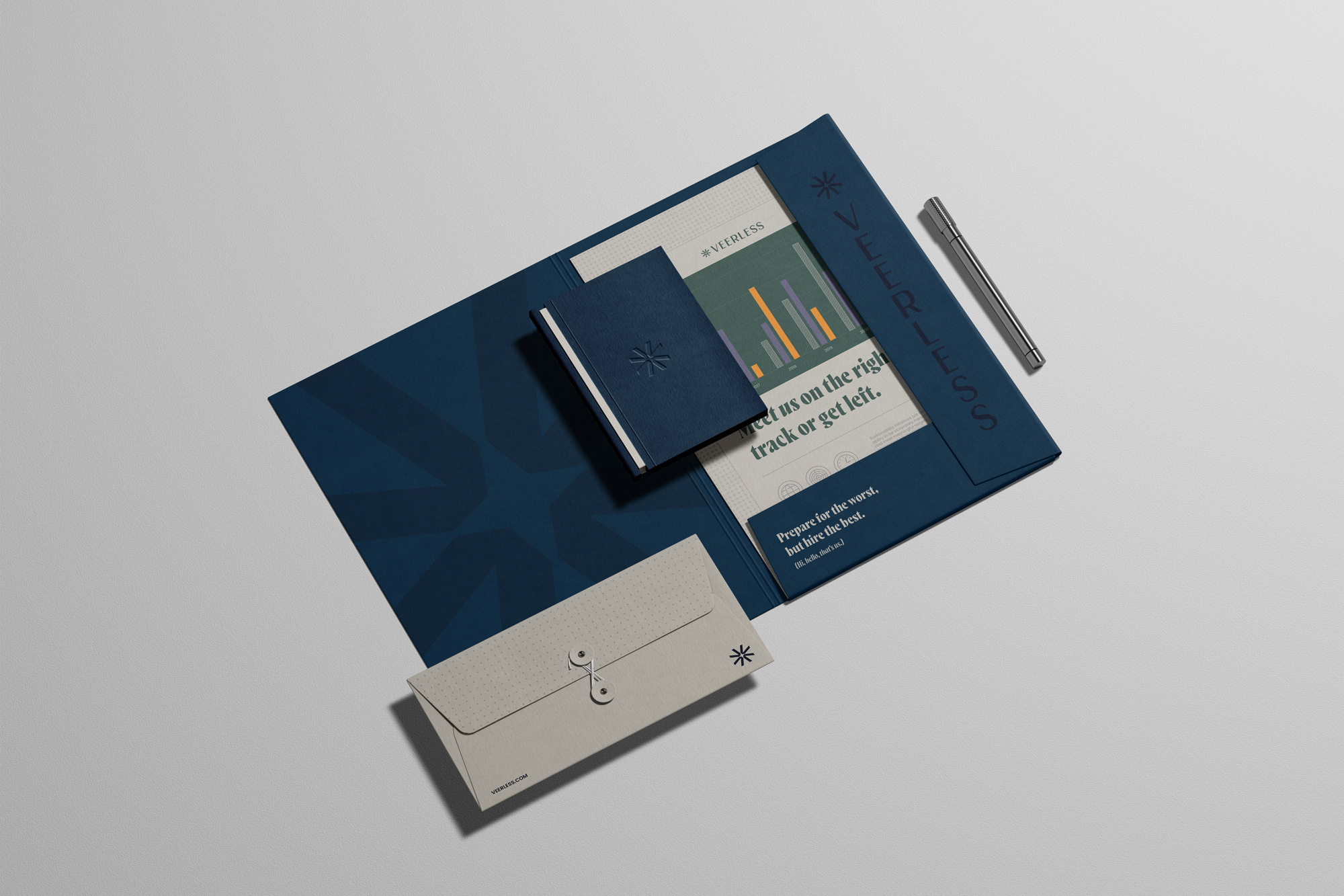 Veerless - Visual Identity by Nader Boraie for NBDco. on Dribbble