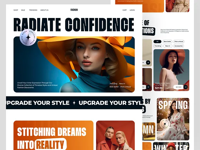 Clothing Website designs, themes, templates and downloadable graphic ...