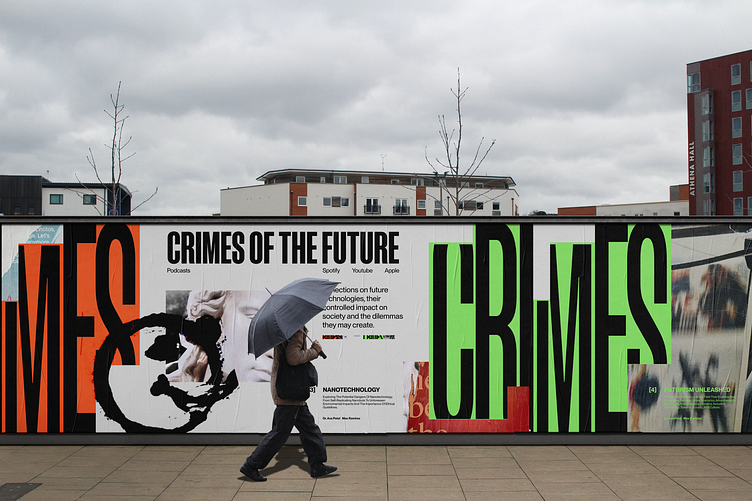 Crimes of the Future | Brand Identity by HIGH VOLTAGE BRAINS on Dribbble