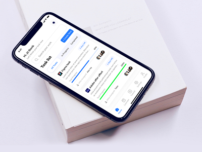 Project Management App UI kit by Jit Banik on Dribbble