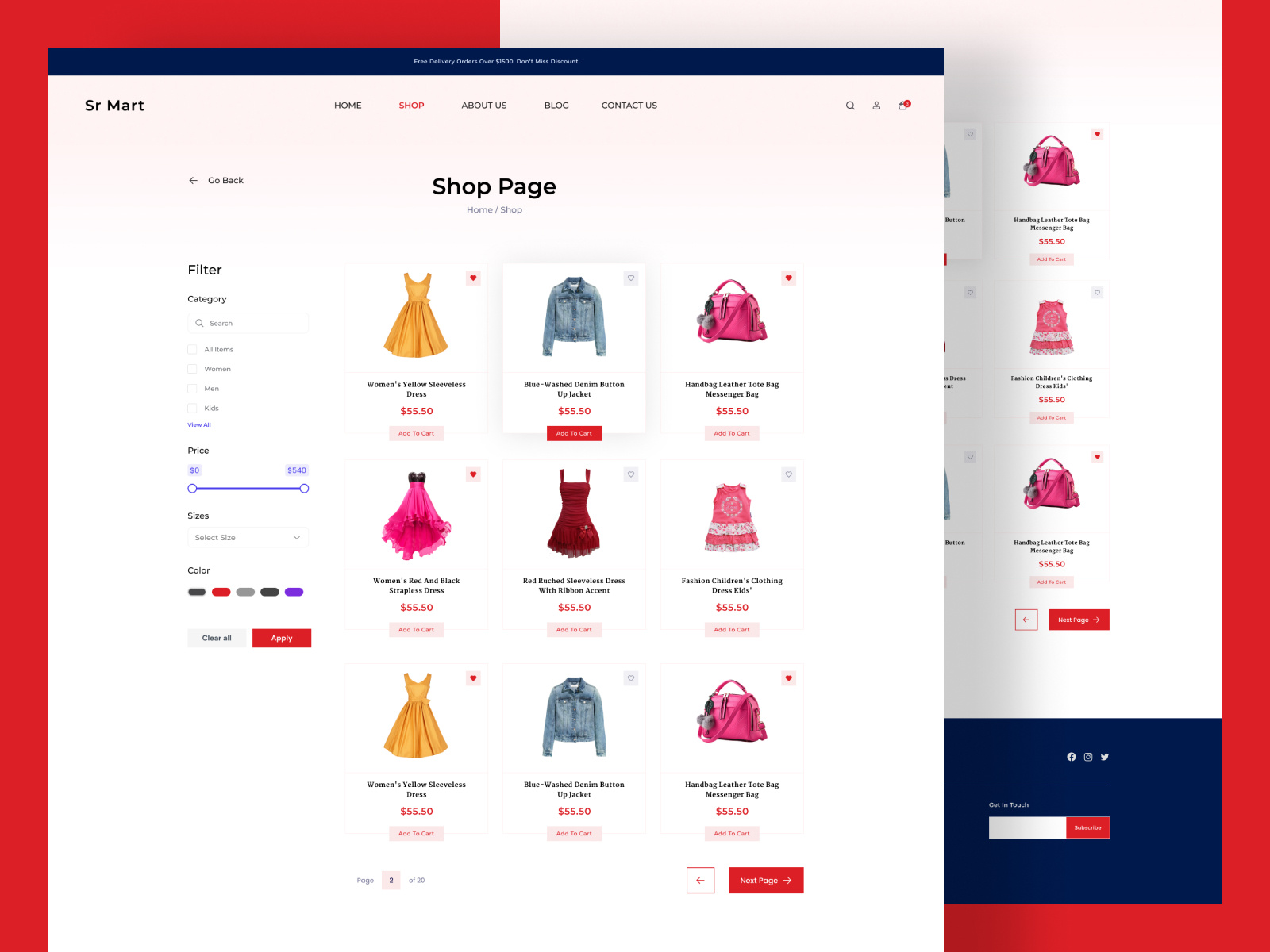 E-Commerce Shop Page Ui Design by SajJad ‌ on Dribbble