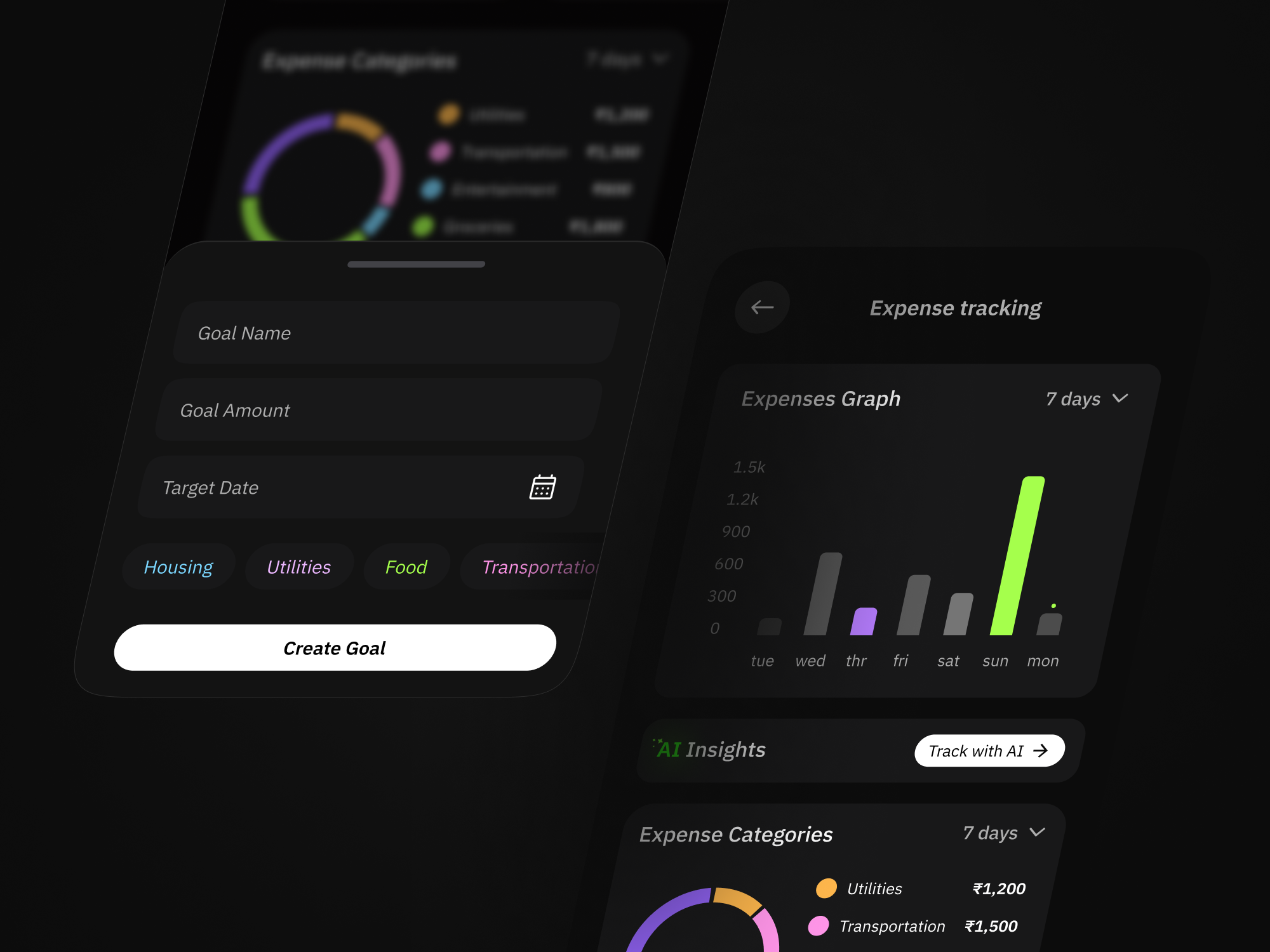 Expense Tracking App - UI UX by Piyush Kalyan on Dribbble