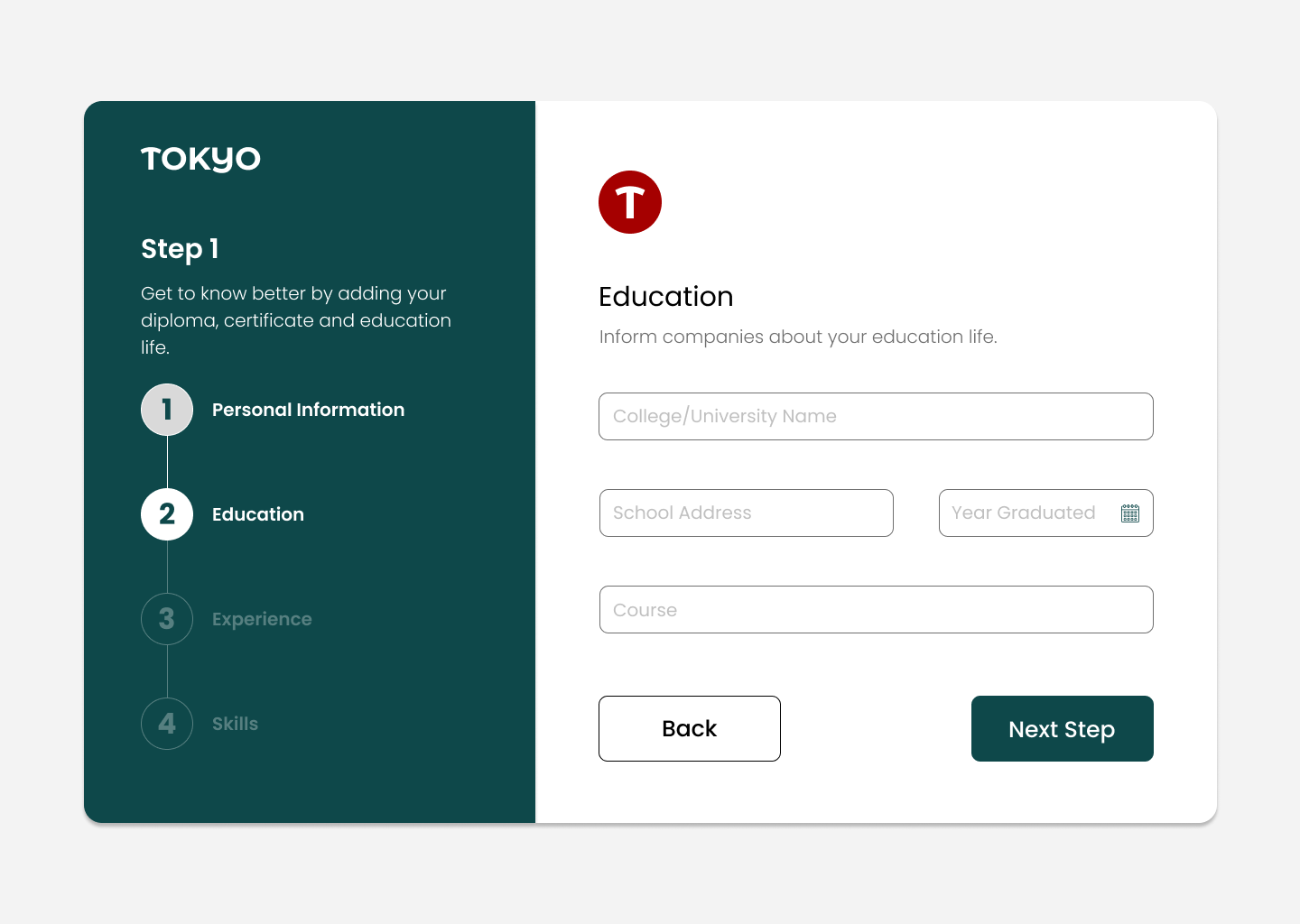 Register Form Design Concept by Reinfield Montero on Dribbble