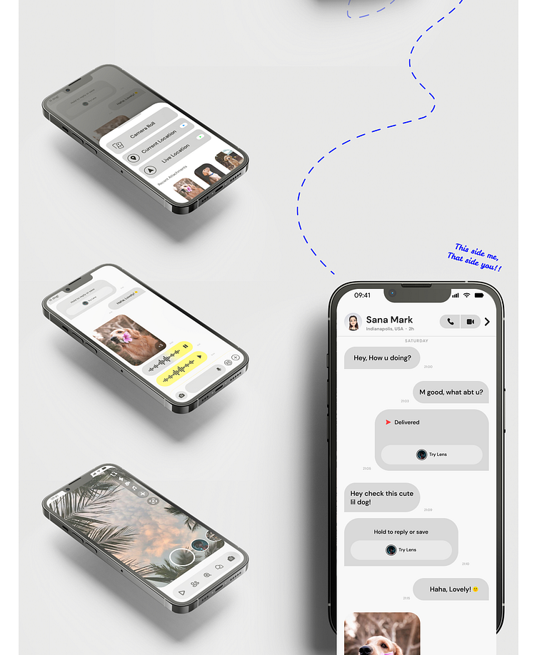 Snapchat UI/UX Short Case study and UI Redesign. by Abhilash Mishra on ...