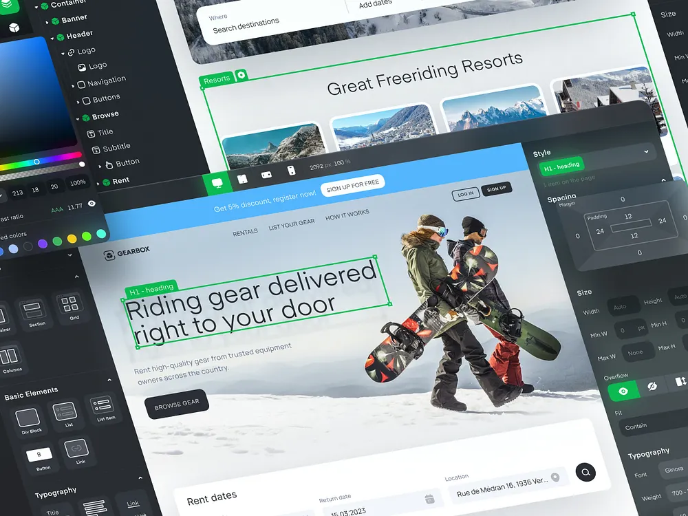 Browse thousands of Html Css images for design inspiration | Dribbble