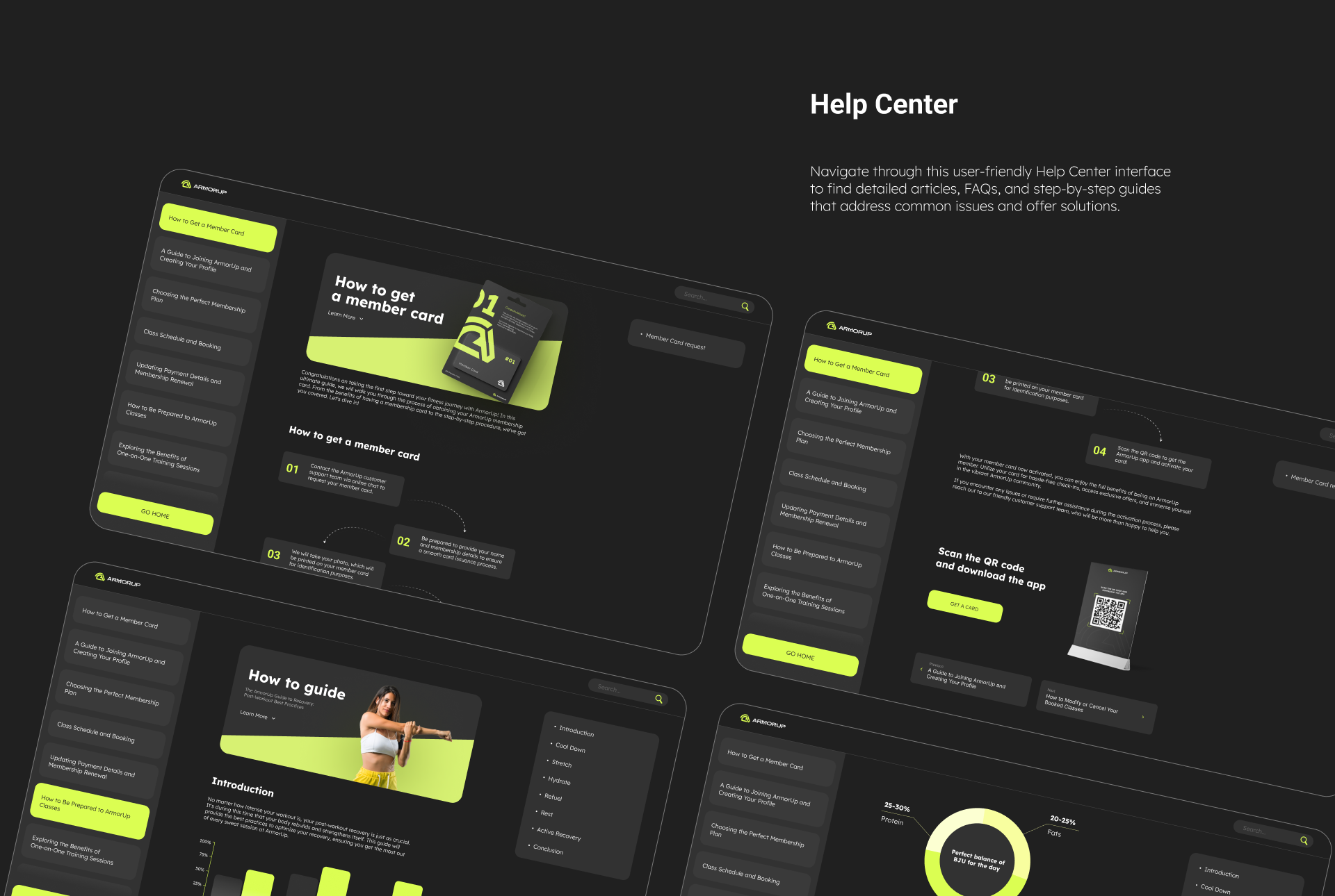 ArmorUp: Visual Identity System, Branding for a Fitness Club by Sketchy ...