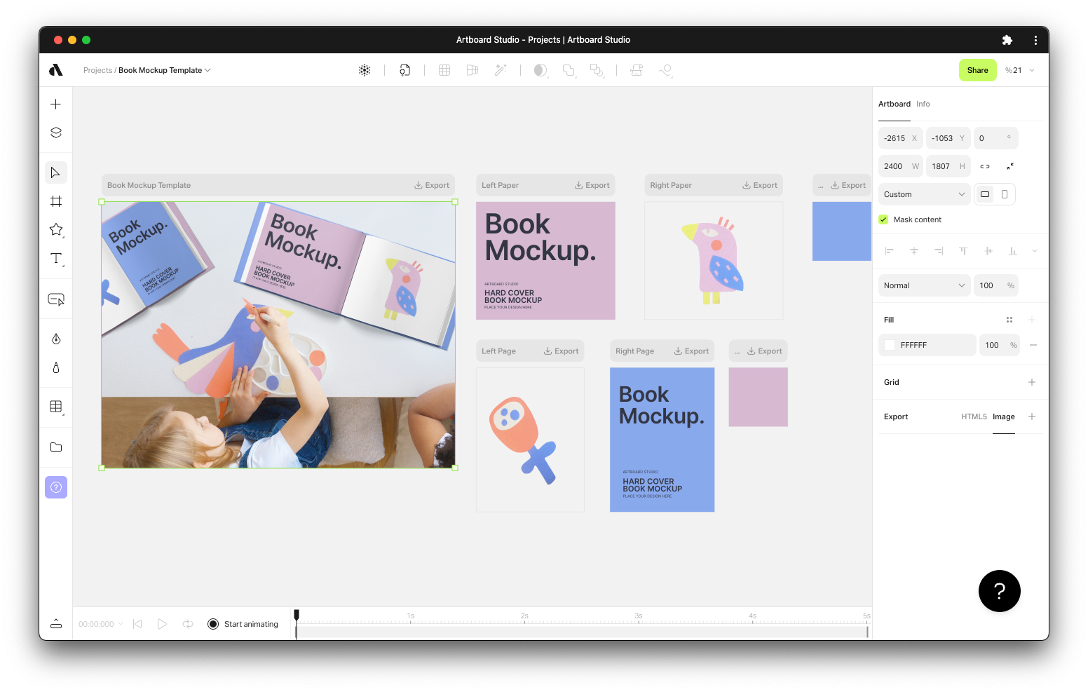 Free Book Mockup by Artboard Studio on Dribbble