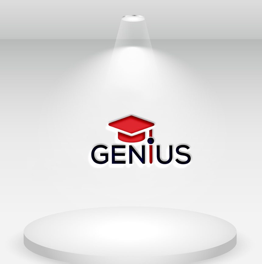 GENIUS LOGO DESIGN by Md Anwar Hossain on Dribbble