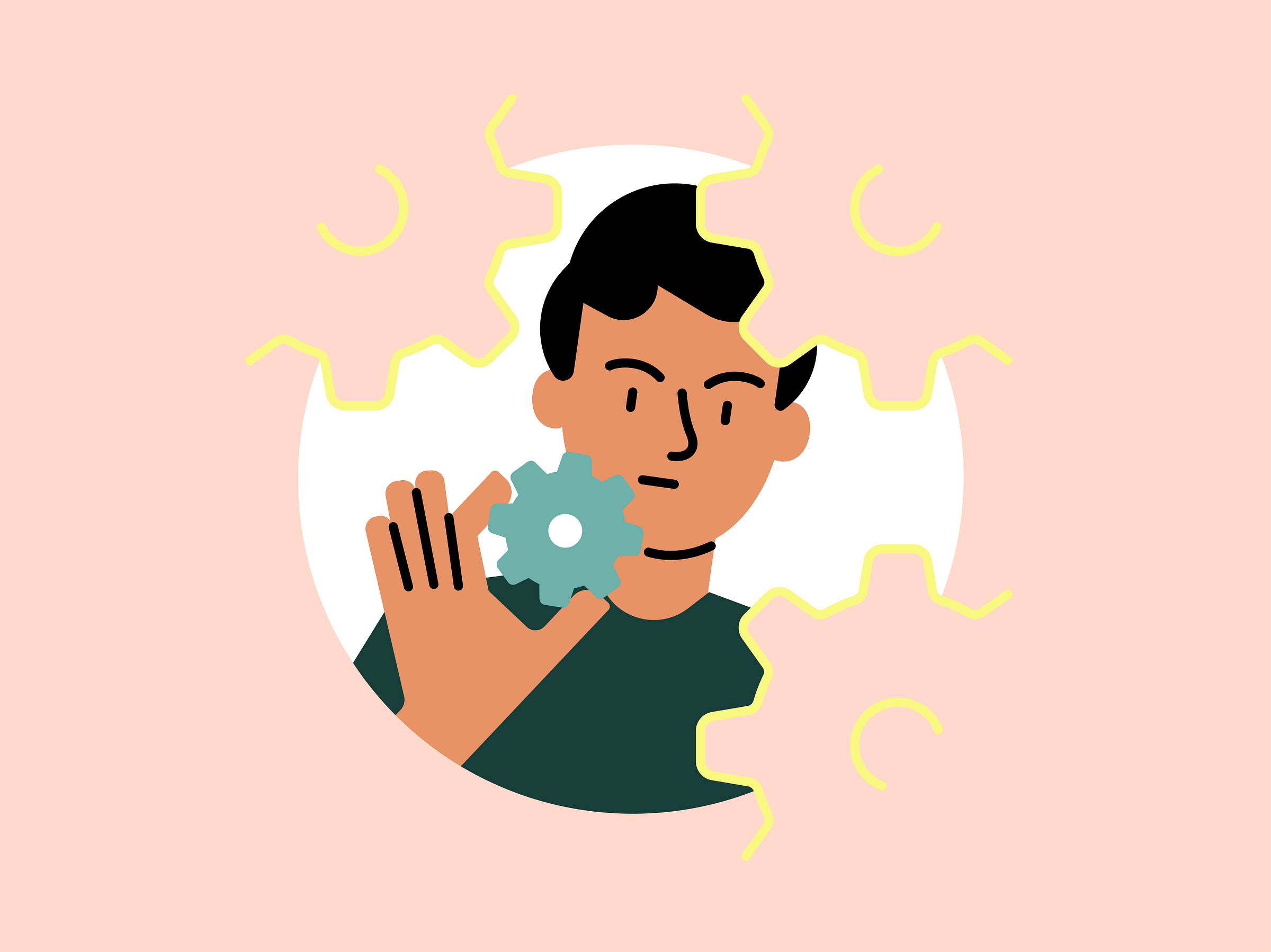 WIP Illustration by Andi Schwarz on Dribbble