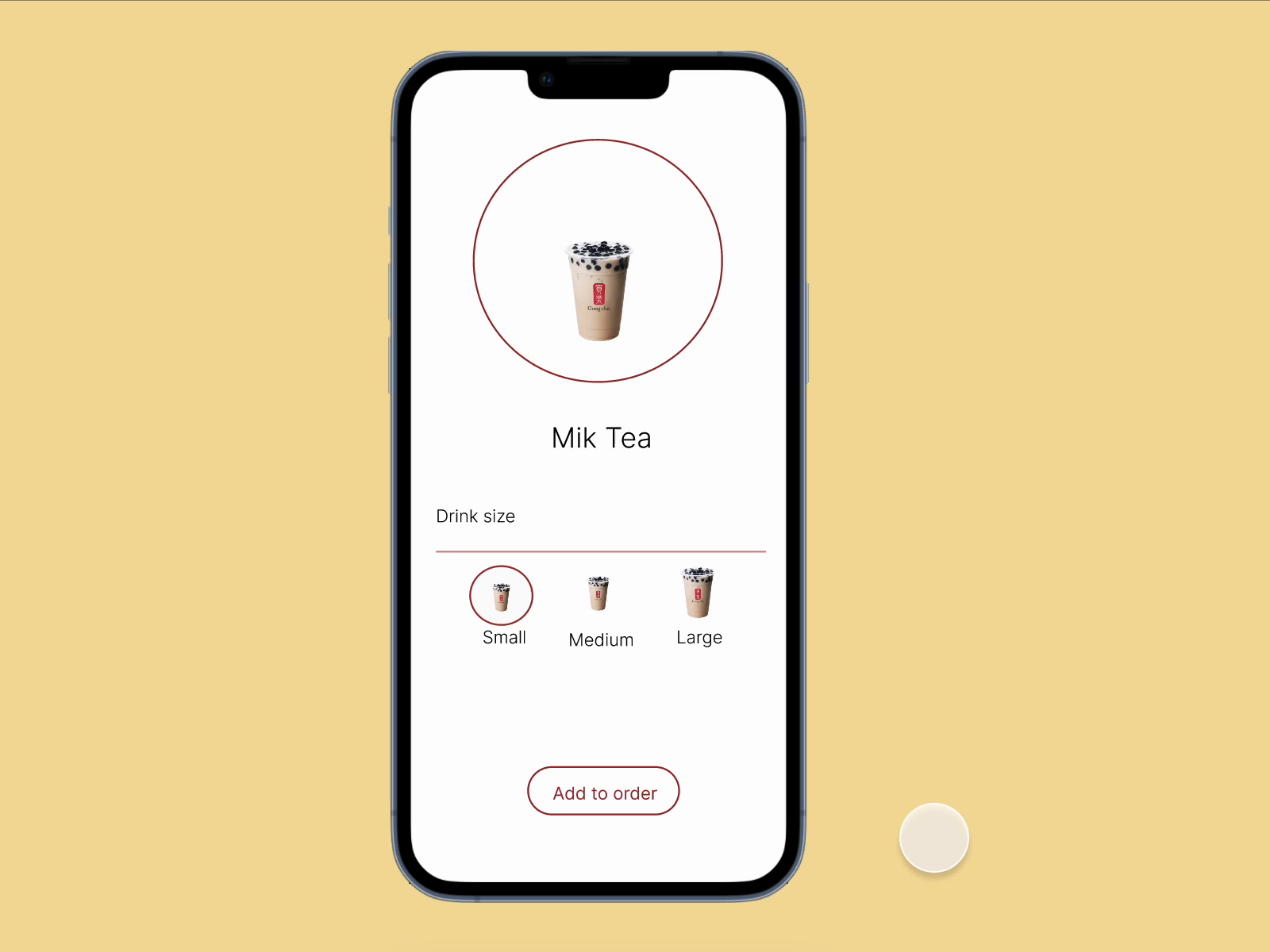 Bubble Tea App by Kae Fau on Dribbble