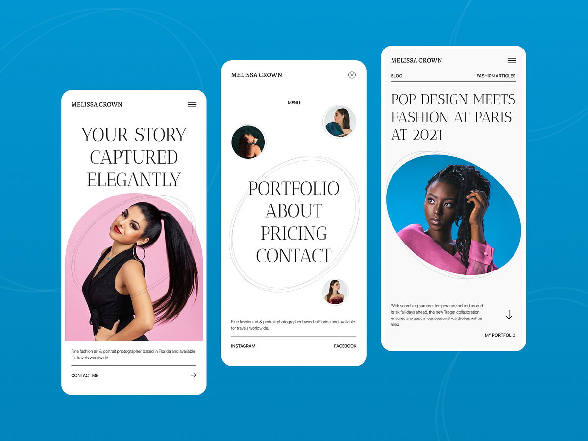 Model Mobile App Ui Design By Nehaguleria On Dribbble