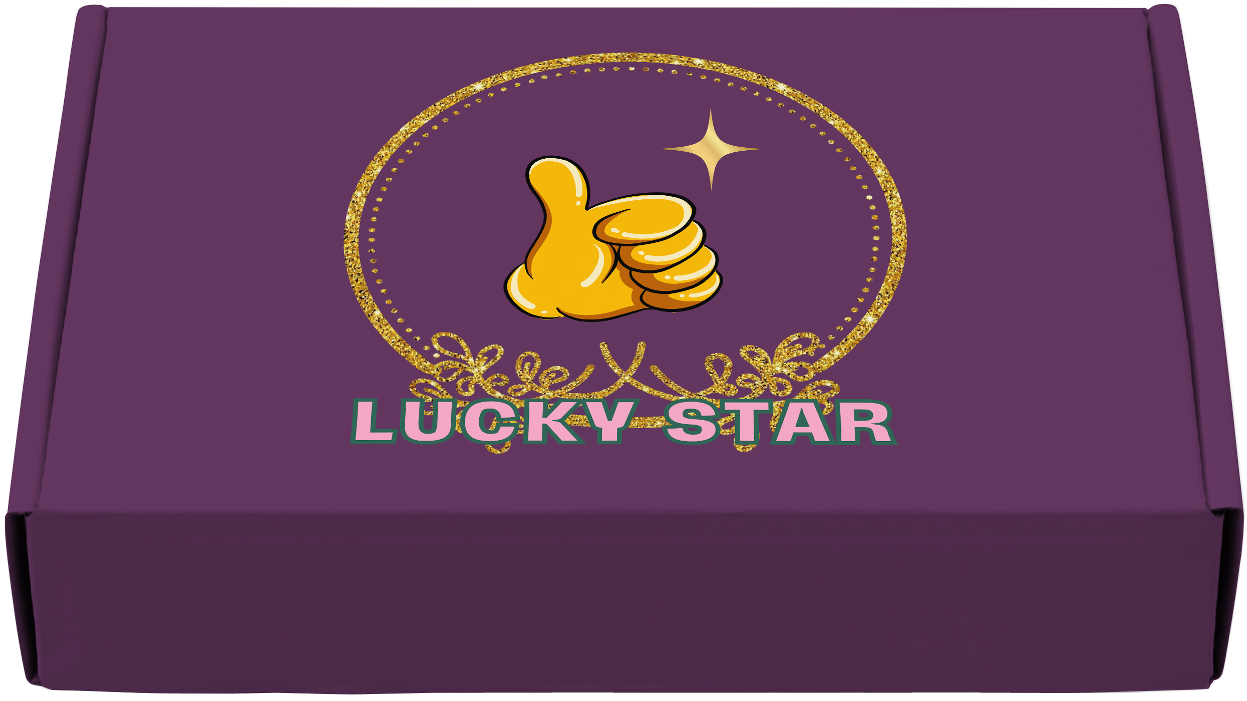 Lucky Star - Box Packaging Design by Delia Wright on Dribbble