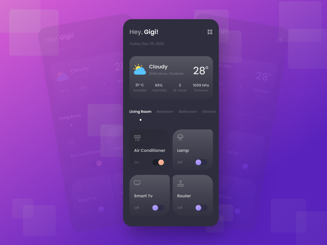 Cloud Mobile App UI by NehaGuleria on Dribbble
