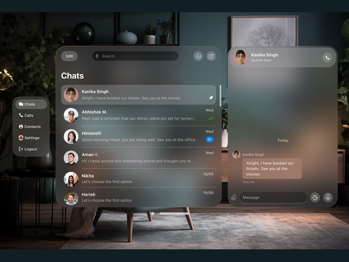 Telegram UI designs, themes, templates and downloadable graphic ...