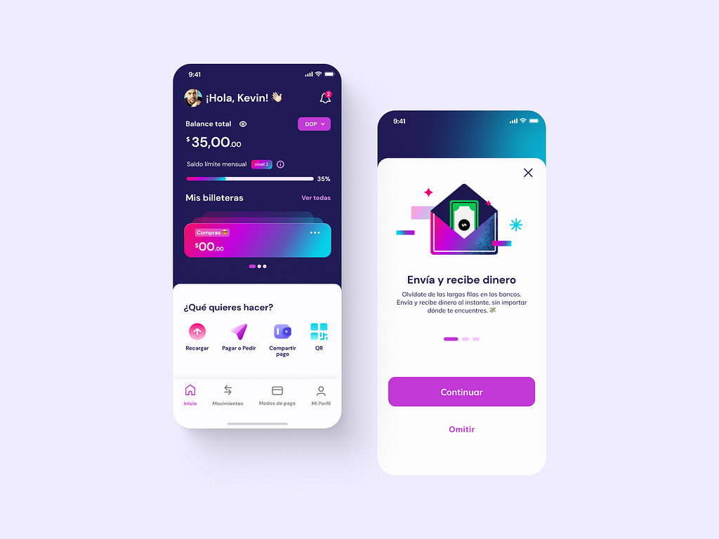 Digital Wallet Design by Bárbara Giuliana on Dribbble