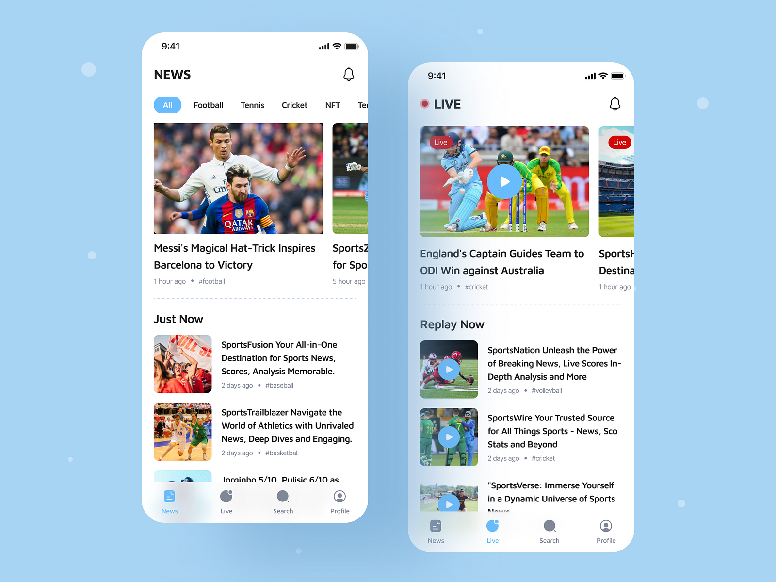 SportsNow: Stay Ahead with Real-Time Sports News and Live Scores by Jit ...