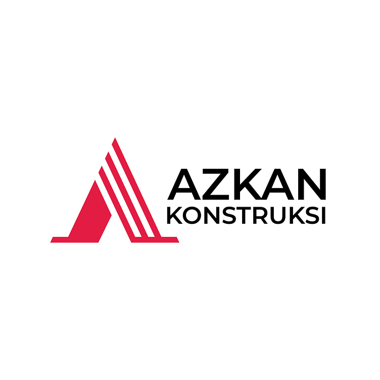 Azkan Konstruksi Logo by Siti Melani on Dribbble