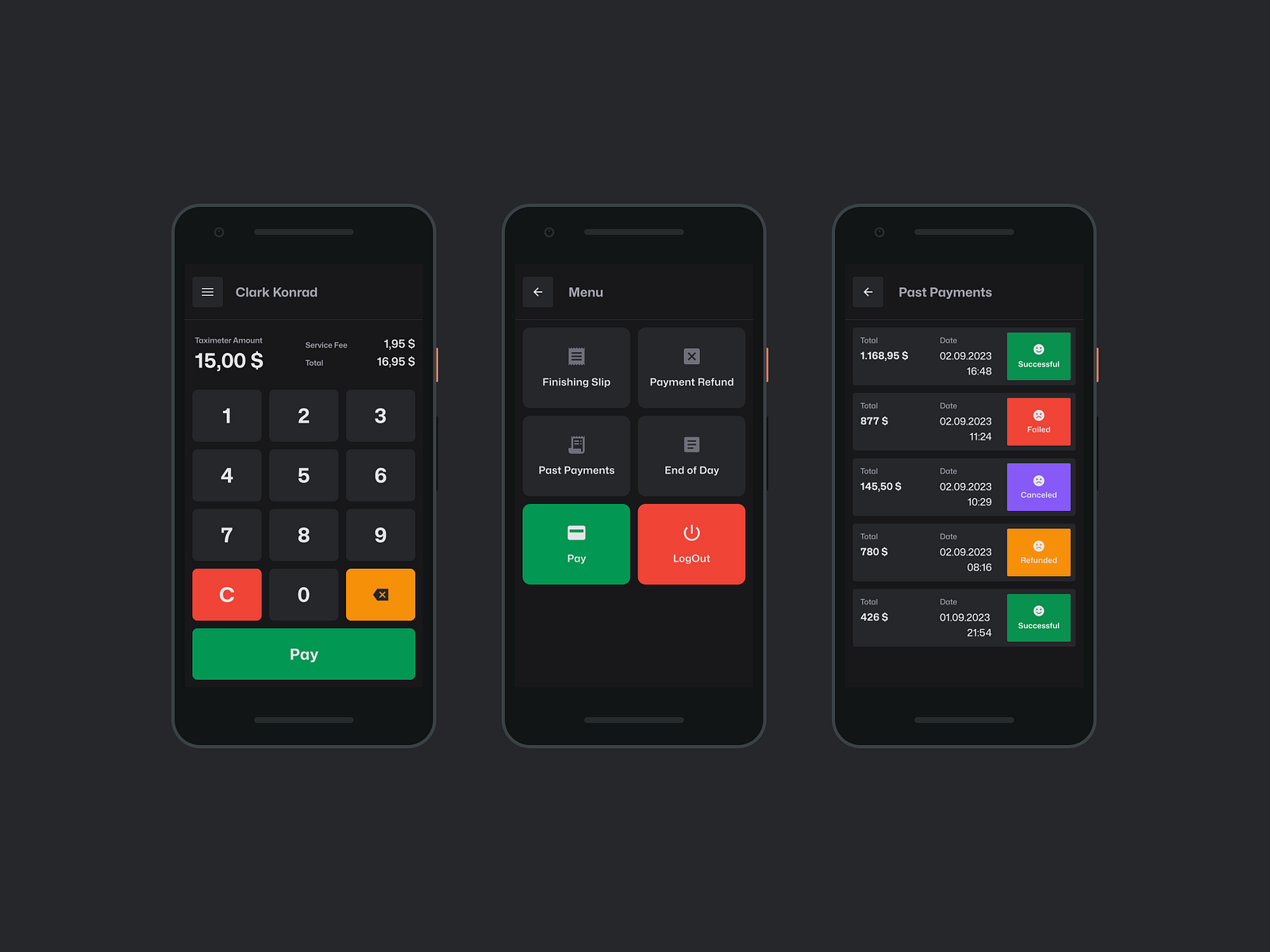 Android POS Terminal by Mustafa Turan on Dribbble