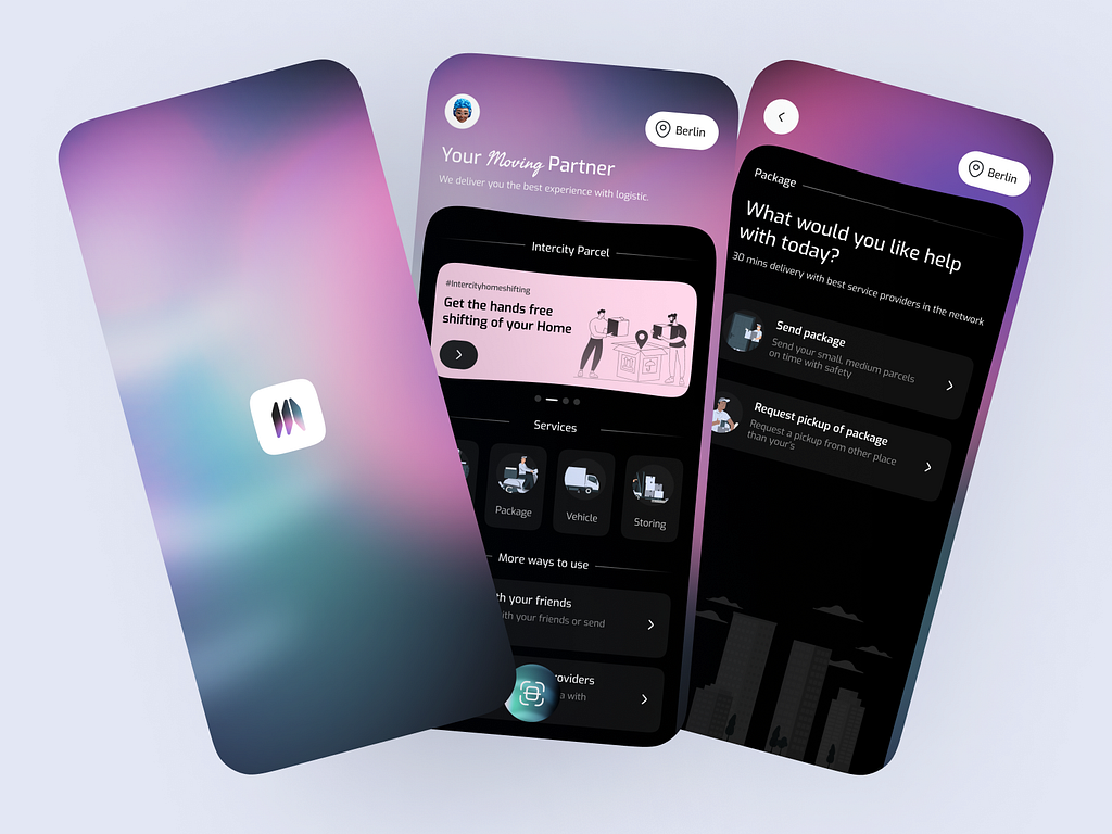 Qwaser - Logistics App Design by MQoS UI/UX for MultiQoS on Dribbble